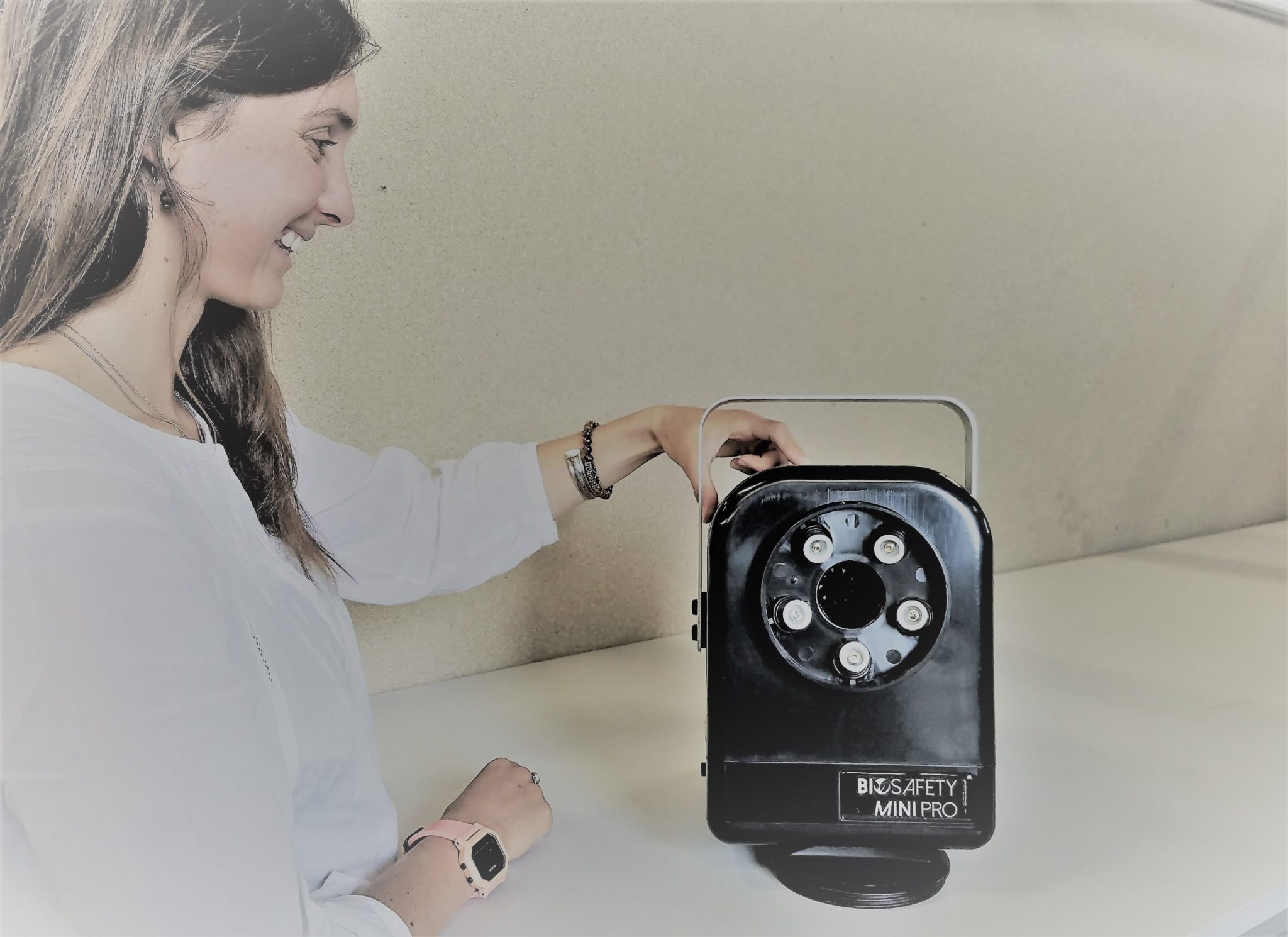 Biosafety Mini: disinfection device Octopus Biosafety