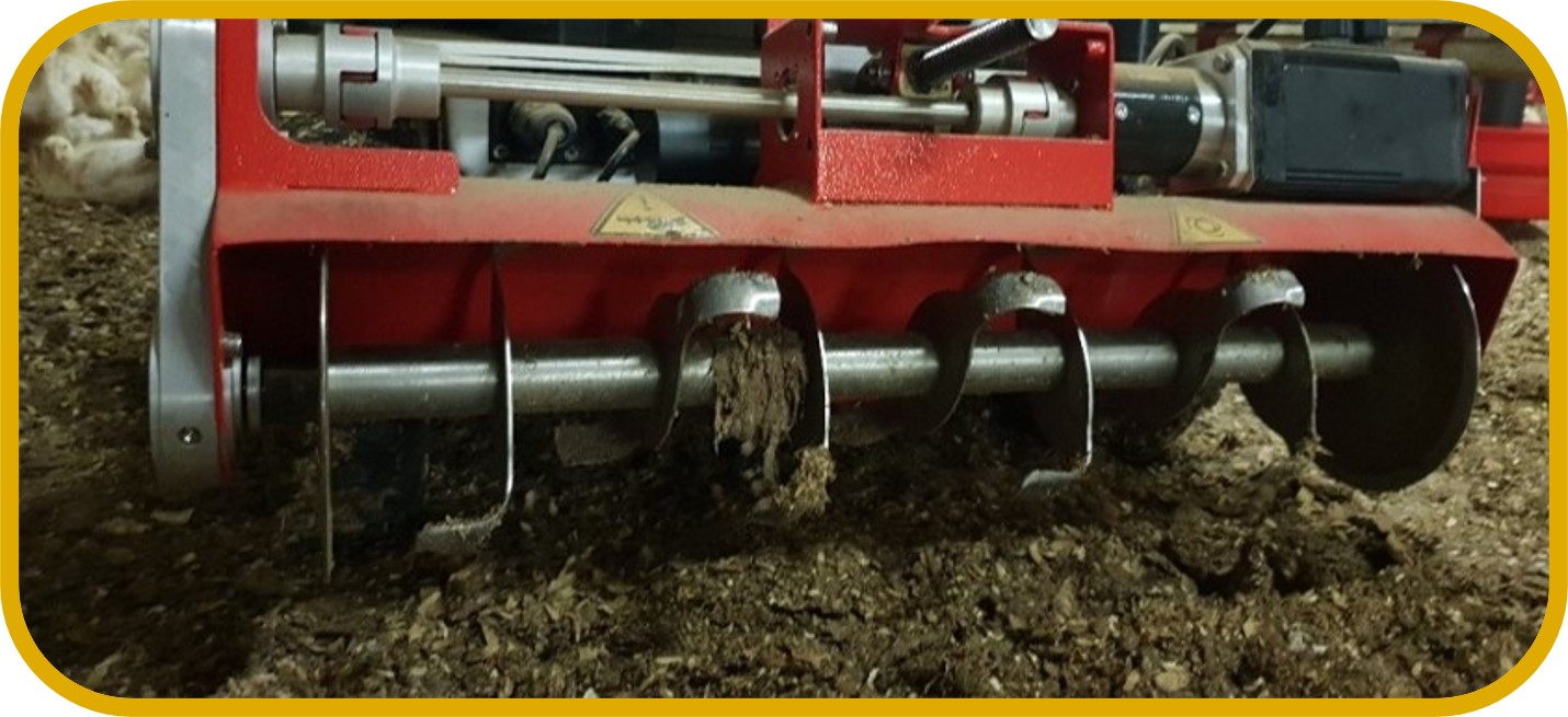 Robot XO pour une aviculture de précision. Octopus Biosafety